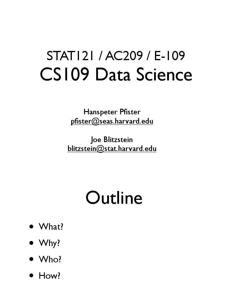 Introduction To Data Science | PDF | Data Science | Statistics