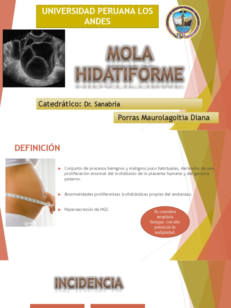 Mola | PDF | El embarazo | Enfermedades y trastornos