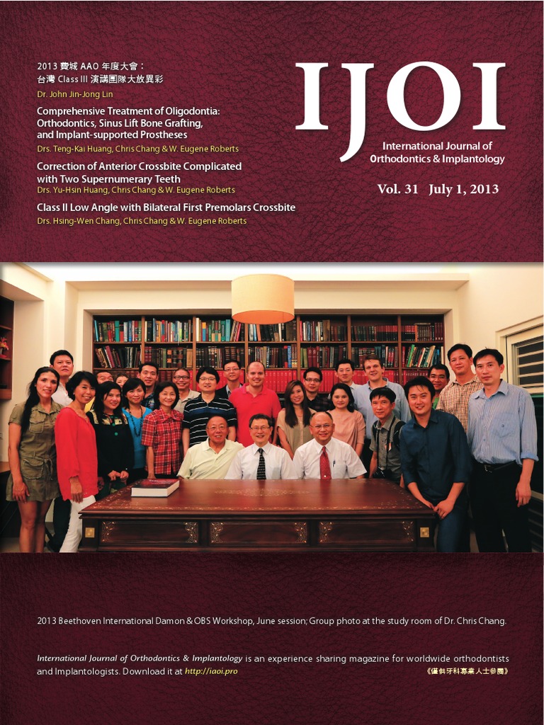 Ijoi Vol 31 | Download Free PDF | Dental Implant | Orthodontics