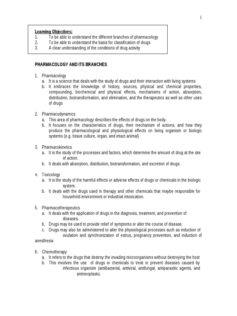 Pharmacology I | PDF | Receptor Antagonist | Autonomic Nervous System