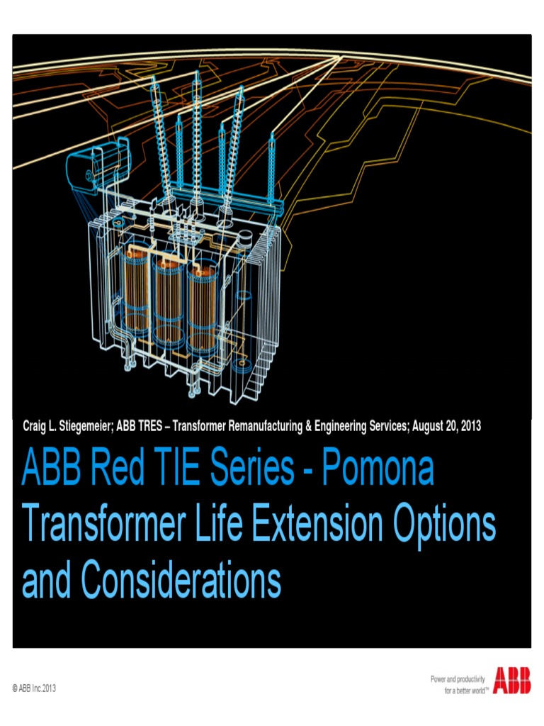 Transformer Life Extension Options and Considerations 20130820 | PDF ...