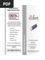 User Guide Aladdin Etoken | PDF | Installation (Computer Programs ...