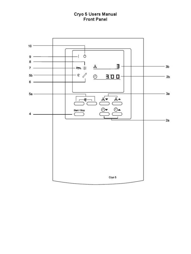 Cryo 5 User's Manual | PDF | Switch | Safety