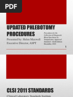 Lesson Plan - Phlebotomy | PDF | Lecture | Lesson Plan