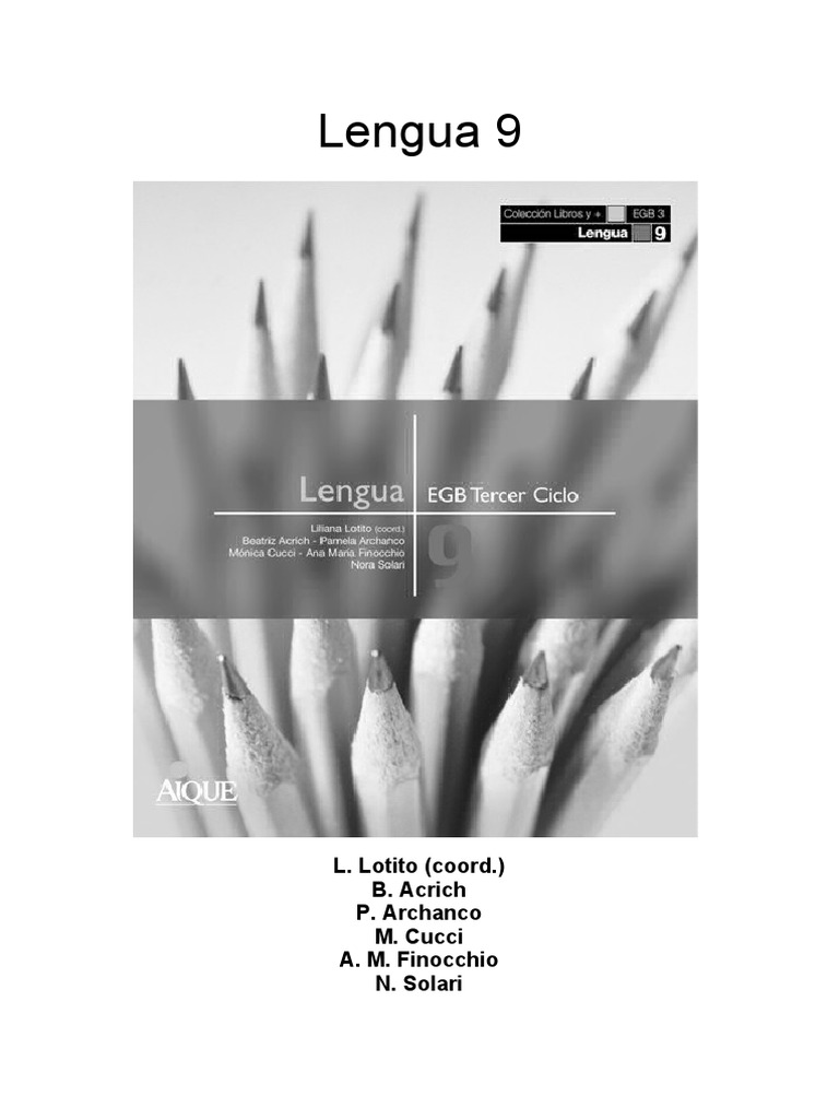 Lengua 9 Editorial Aique Actividades | Descargar gratis PDF | Virus | Biología Celular)