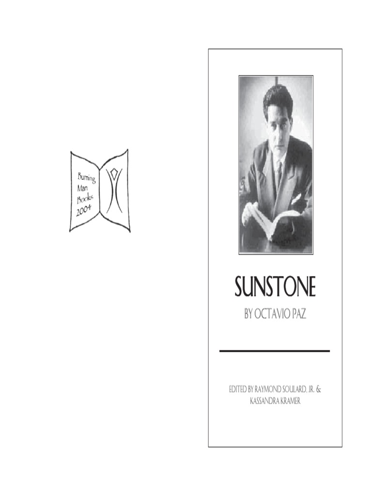 Octavio Paz Piedra Del Sol | PDF | Poetry