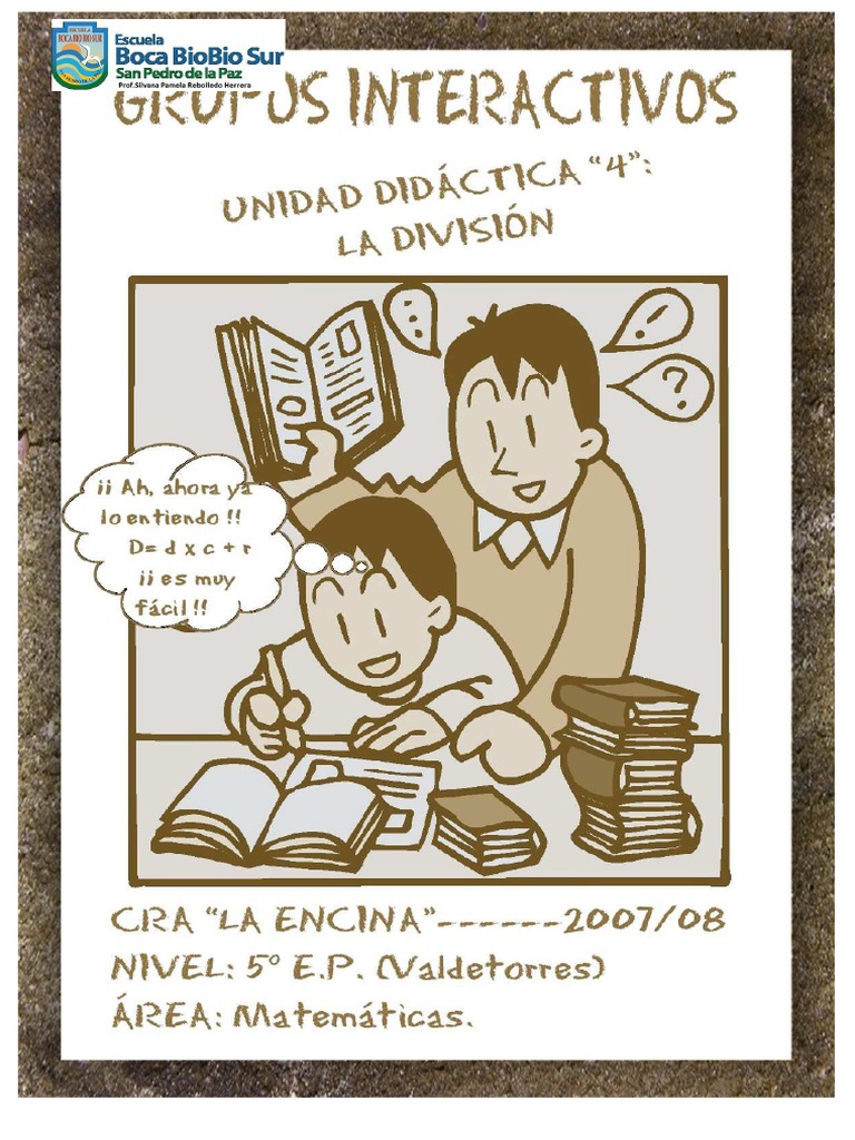 Unidad Didáctica 4 La División | PDF | División (Matemáticas) | Aritmética