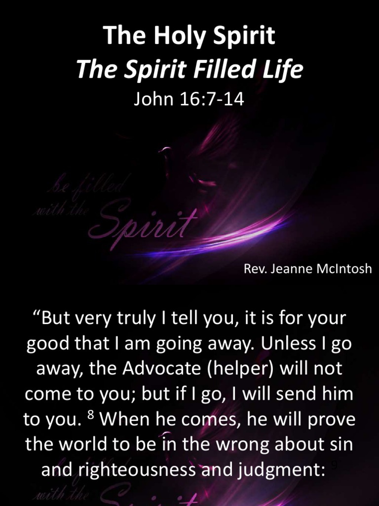 The Holy Spirit Filled Life Sermon | PDF