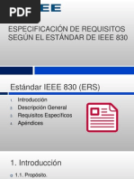 Norma IEEE830 y Ejemplo | PDF | Software | Usuario (informática)