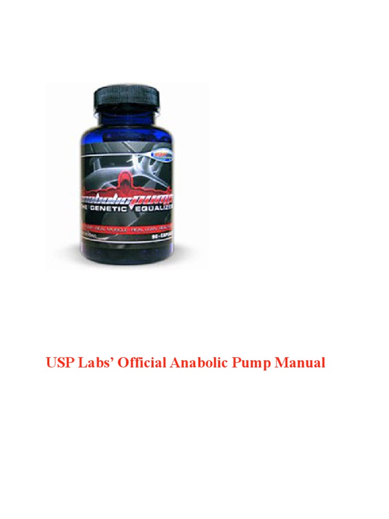 USP Labs' Official Anabolic Pump Manual | PDF | Glycogen | Insulin