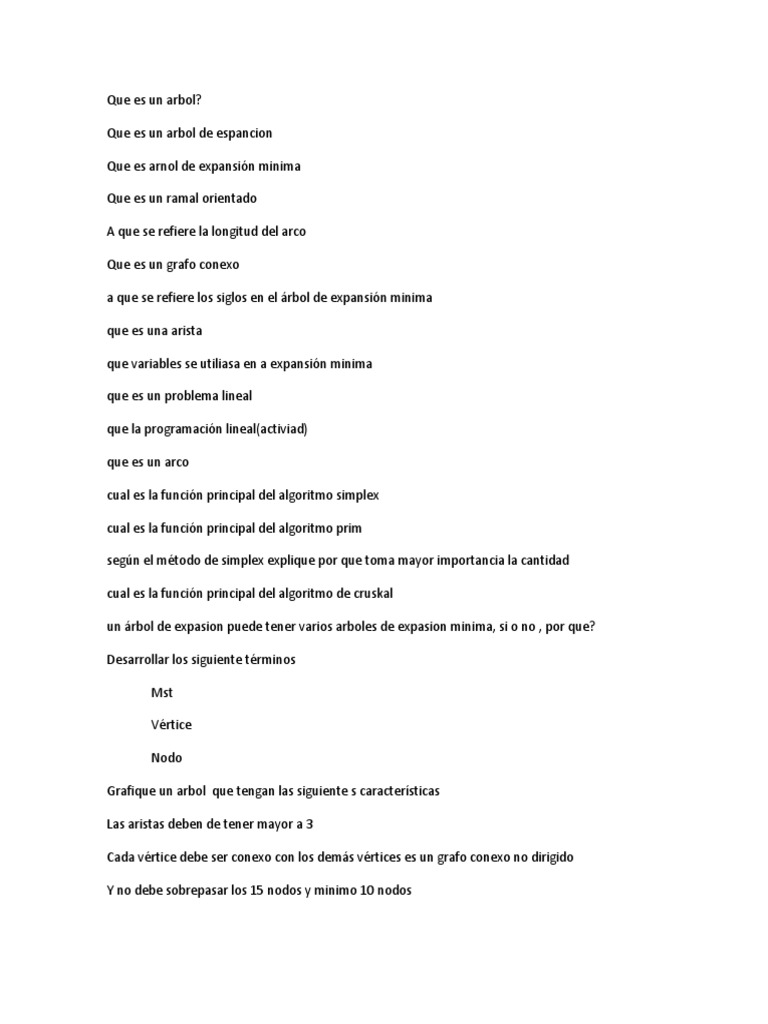 Que Es Un Arbol | PDF