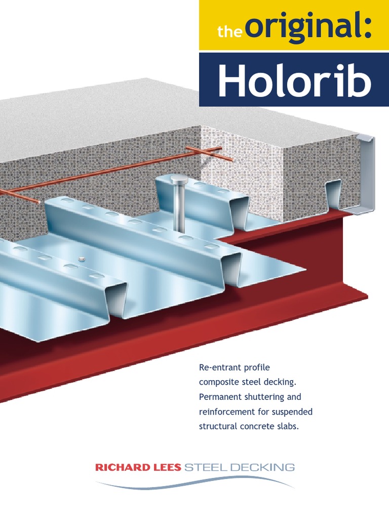 Reference - Holorib Brochure PDF | PDF | Framing (Construction) | Concrete