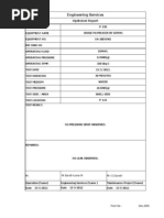 Pressure Test Report - Sample | PDF