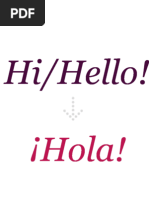 A1.1 An Introduction To The Spanish Language | PDF | Spanish Language ...