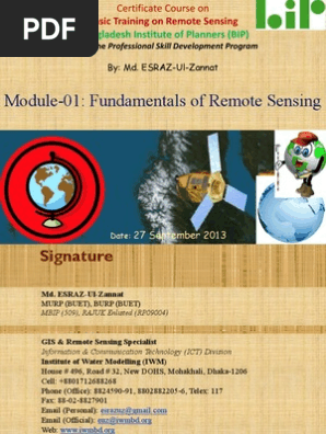 Fundamentals Of Remote Sensing Pdf Remote Sensing Fundamentals | Image