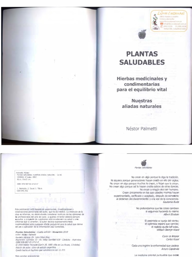 (Nestor Palmetti) Plantas Saludables PDF | PDF | Apio | Inflamación