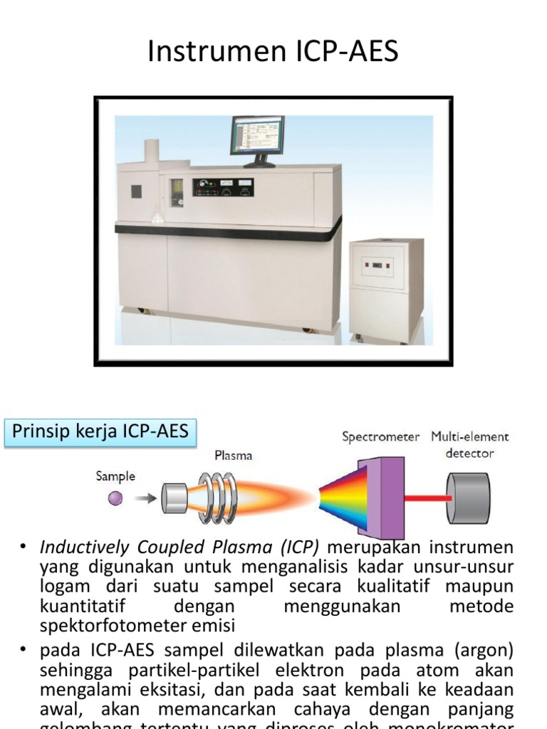 Instrumen ICP-AES | PDF