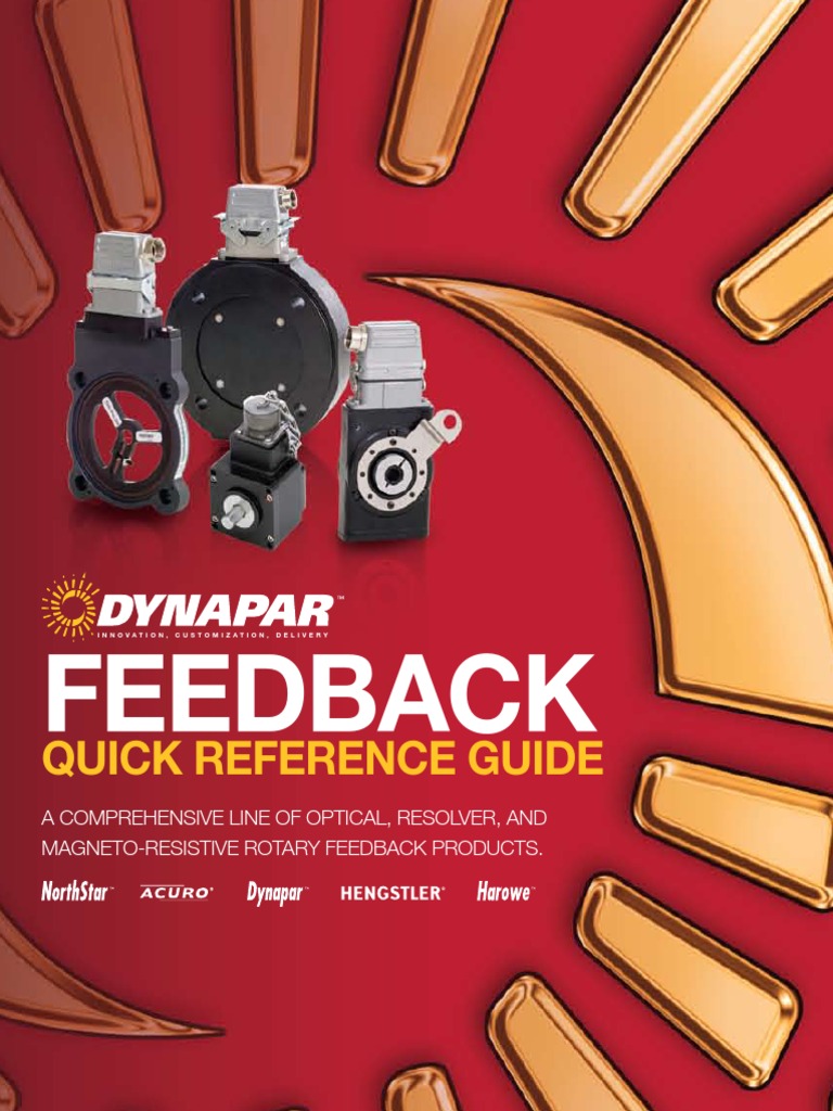 DYNAPAR - Quick Reference | PDF | Electrical Engineering | Manufactured ...