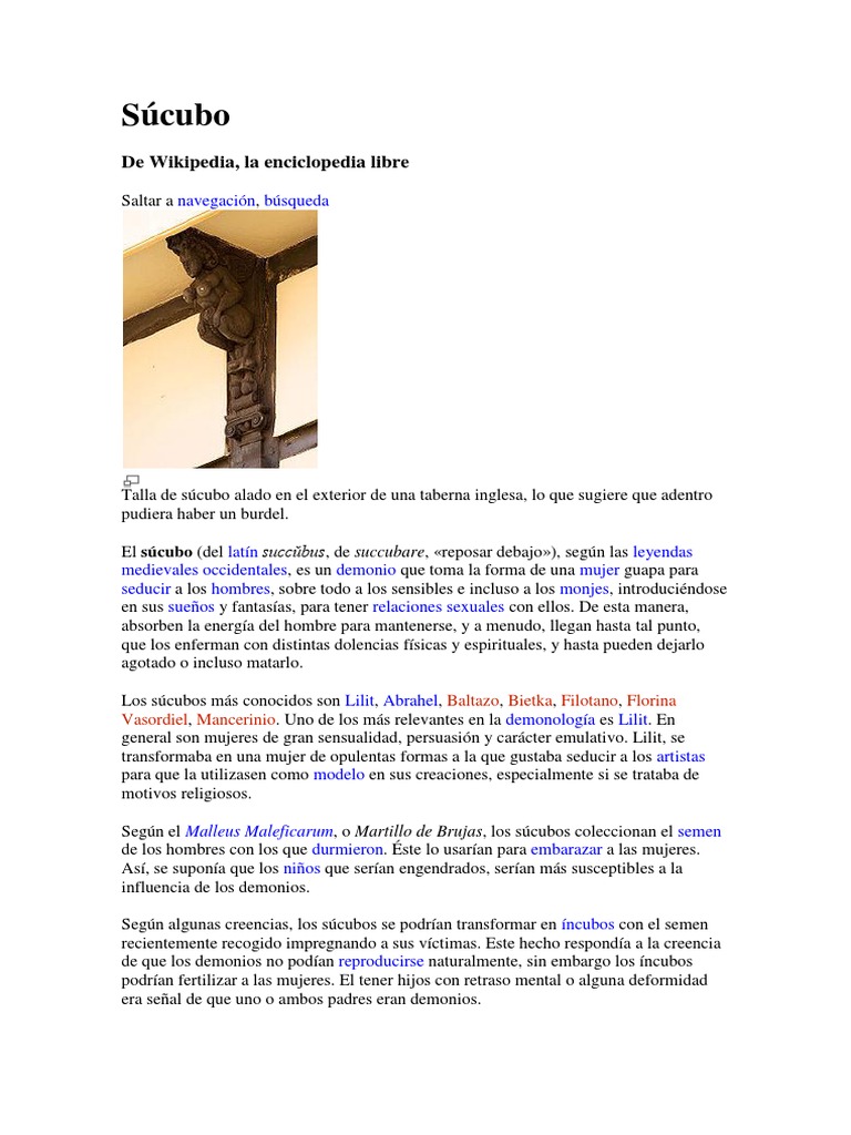 Súcubo | PDF | Súcubo | Demonios