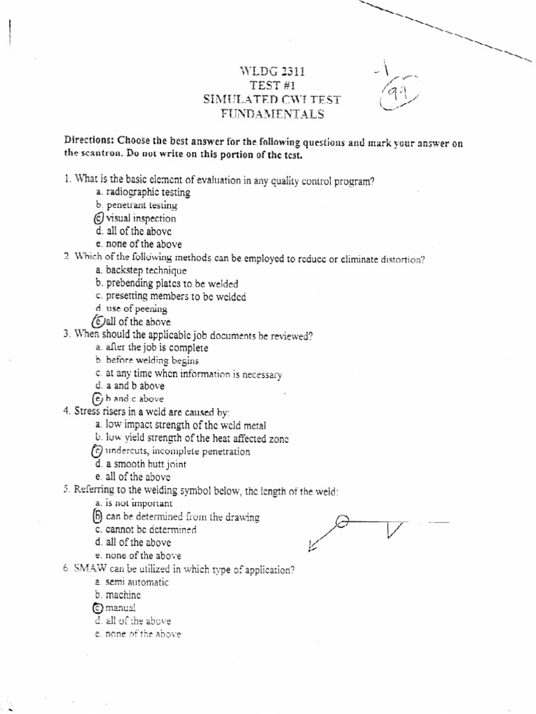 CWI Simulated Exam PDF | PDF