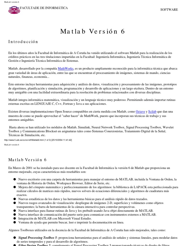 Matlab PDF | PDF | Matlab | Interfaces gráficas de usuario Matlab PDF | PDF | Matlab | Interfaces gráficas de usuario
