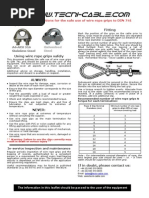 Wire Rope Clip Installation Guide | PDF