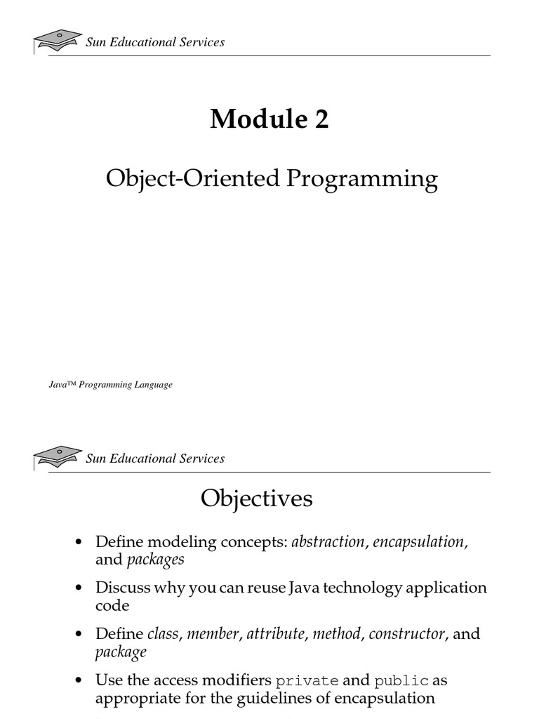 Object Oriented Programming Pdf Java Programming Language Class Computer Programming