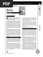 Matilda Reading Comprehension Questions | PDF