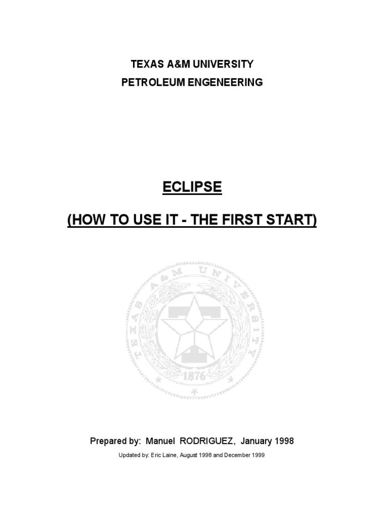 How To Use Eclipse Ecl Pdf