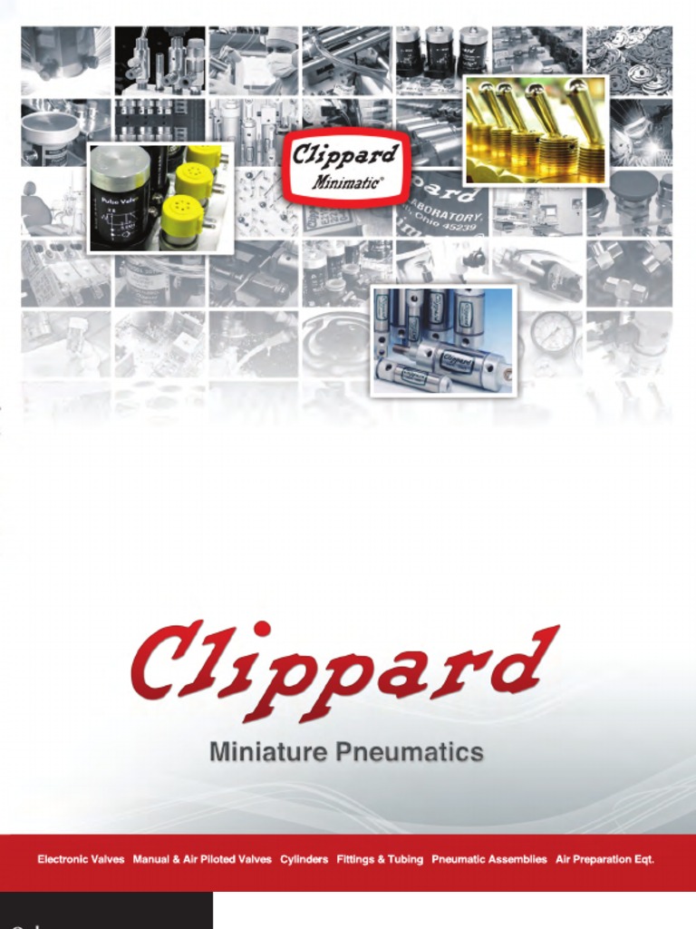 Clippard Full-Line Catalog | Download Free PDF | Valve | Switch