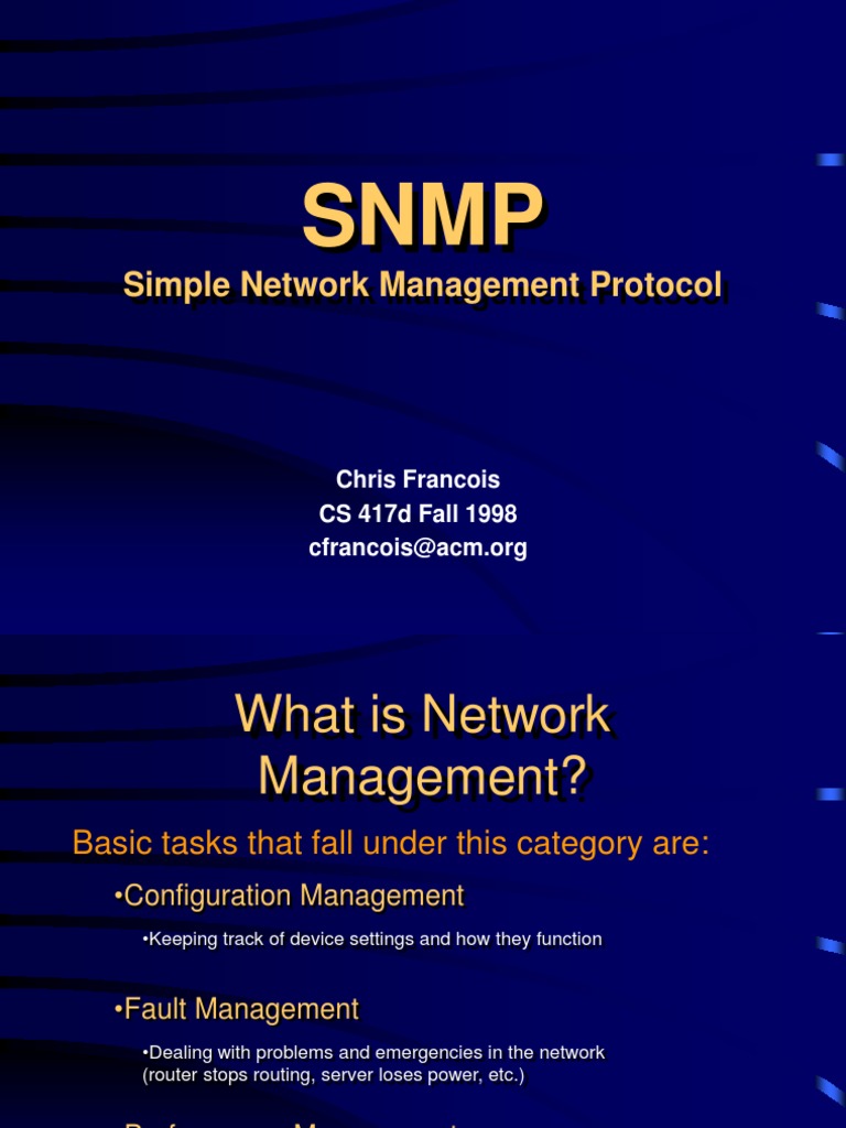 SNMP | PDF | Integer (Computer Science) | Osi Model