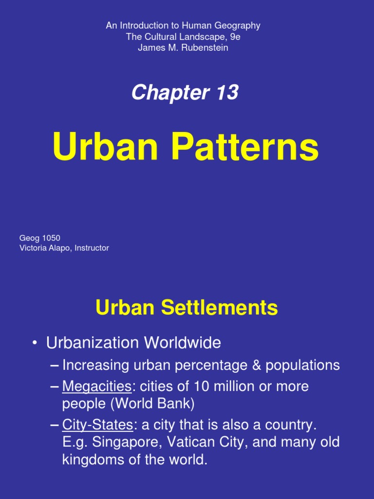 Urban Patterns and Models Guide | PDF | Suburb | Urbanization