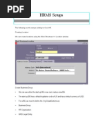 Oracle HRMS Setup Checklists | Oracle Database | Databases