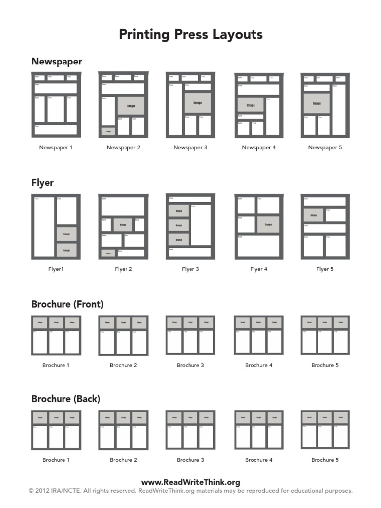 PrintingPressLayouts PDF | PDF | Wellness