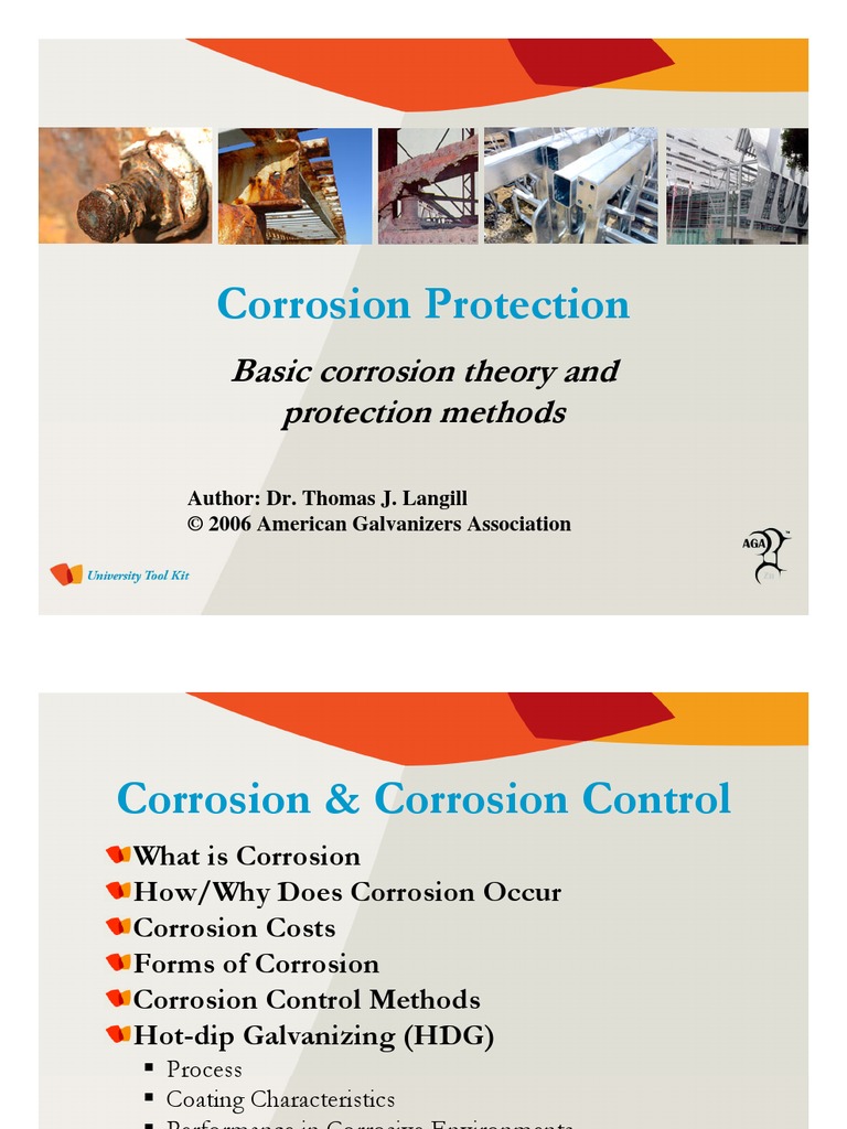 Corrosion Protection | PDF | Corrosion | Galvanization