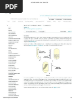 Jacketed Vessel Design | PDF | Steam | Heat Transfer