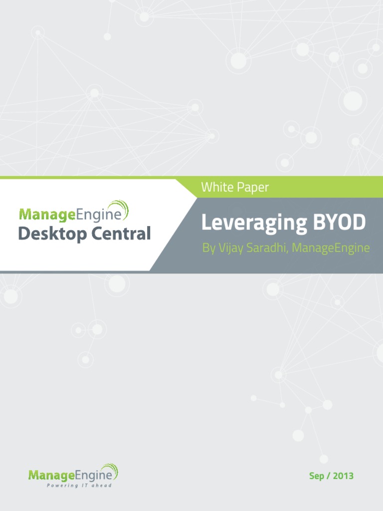 Leveraging BYOD: White Paper | PDF | Mobile App | Mobile Device