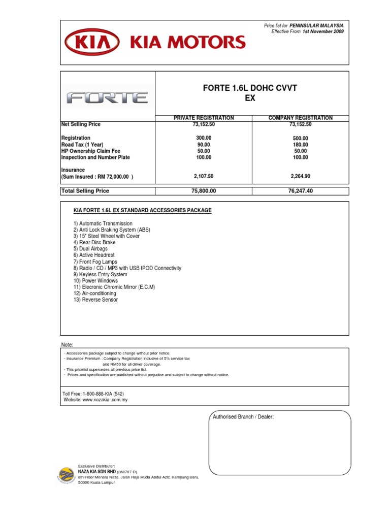 Kia Forte PDF | PDF | Automobile Layouts | Sedans