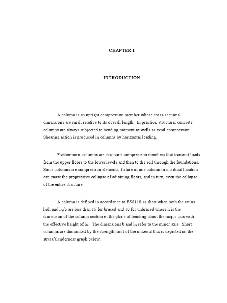 Stress Distribution in Short Columns Using FEAPpv | PDF | Finite ...
