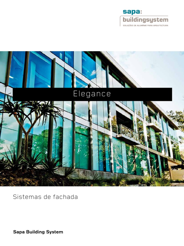 Curtain Walling Elegance 52 - Sapa Building System PT | PDF | Energia ...