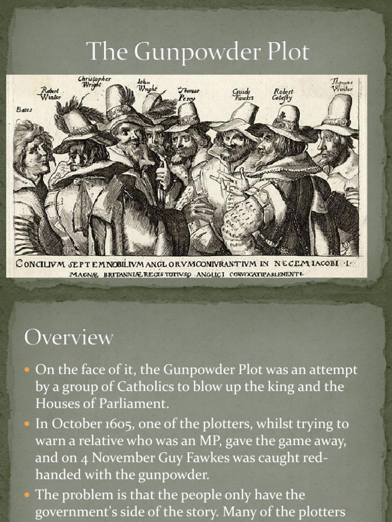The Gunpowder Plot.pptx | Gunpowder Plot | Protestant