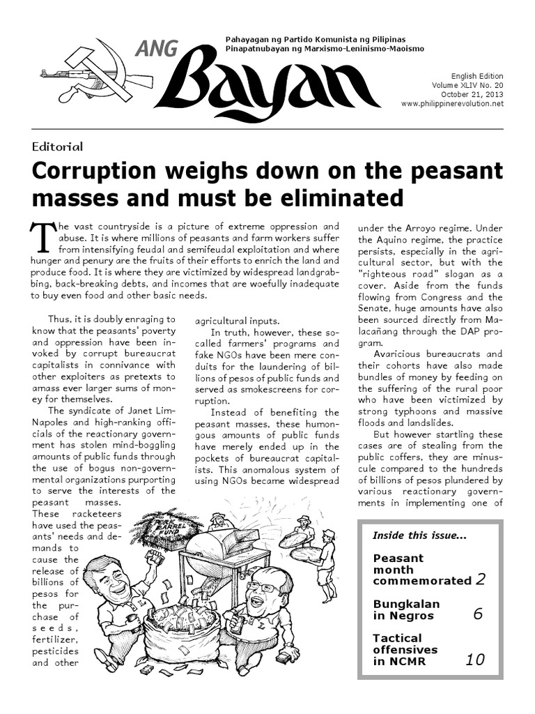 Ang Bayan | PDF | Corazon Aquino | Lease