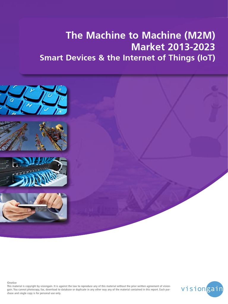 The Machine To Machine (M2M) Market 2013-2023 PDF | PDF ...