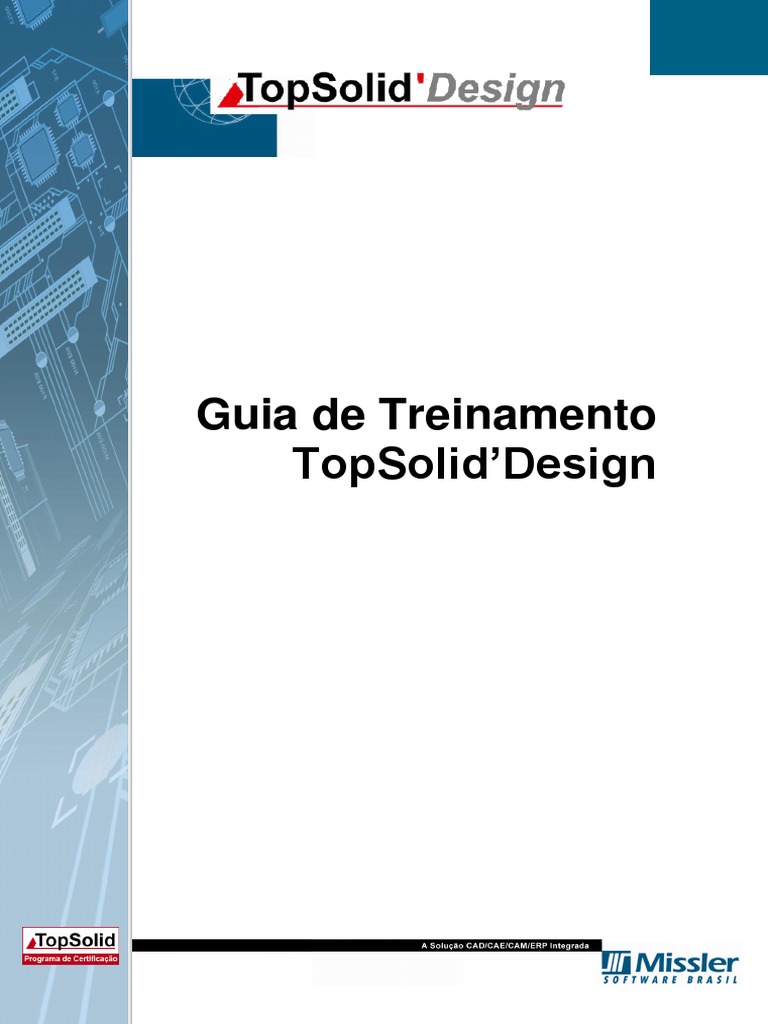 Guia de Treinamento TopSolid'Design | PDF | Geometria | Programas
