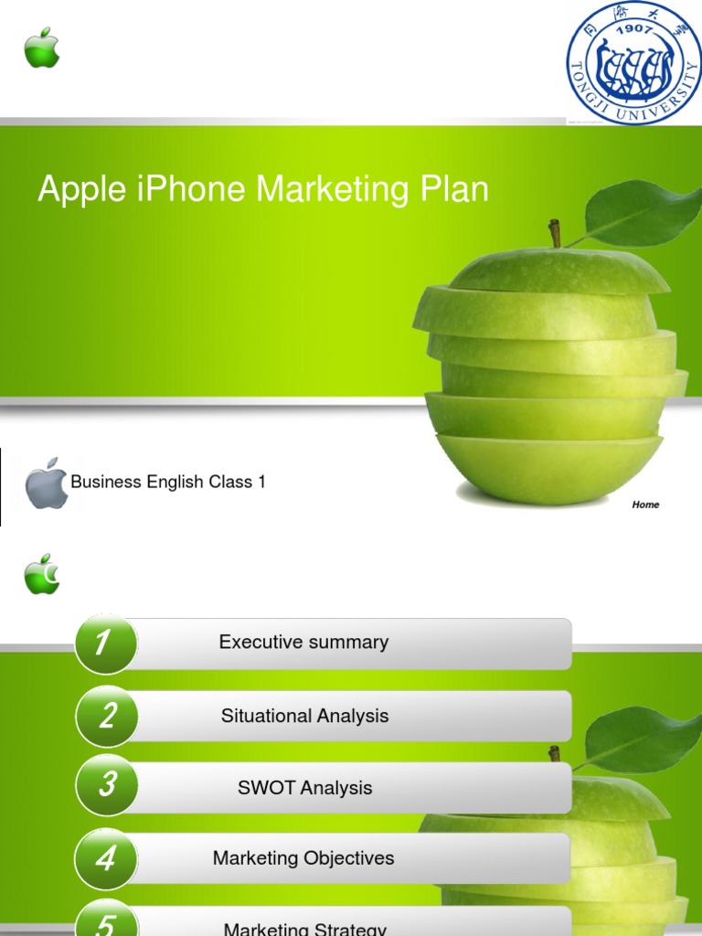 iPhone Marketing Plan SWOT Analysis | PDF | Apple Inc. | I Phone