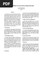 IEEE 2 Column Format | PDF | Typefaces | Text