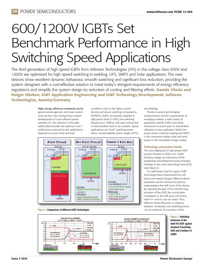Infineon Feature Layout 1 PDF | PDF | Power Inverter | Power Electronics