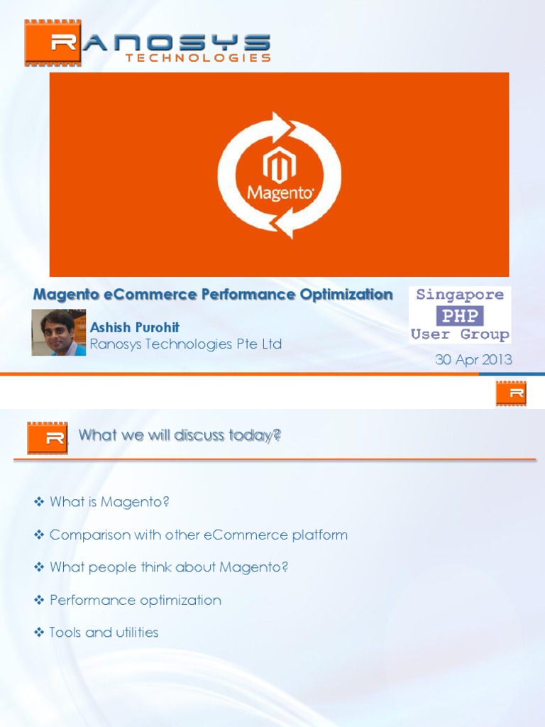 Magento Performance Optimization | PDF | Magento | Cache (Computing)
