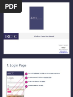IRCTC Rail Connect App User Guide | PDF | Personal Identification ...