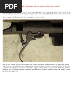 AR15 Lightning Link Plans | PDF | Trigger (Firearms) | Tools